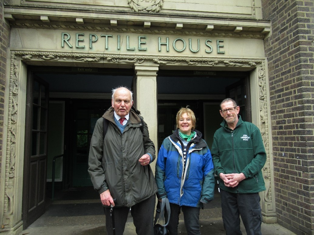 London Zoo. The old Reptile House – FFON. The Frightened Face of Nature.